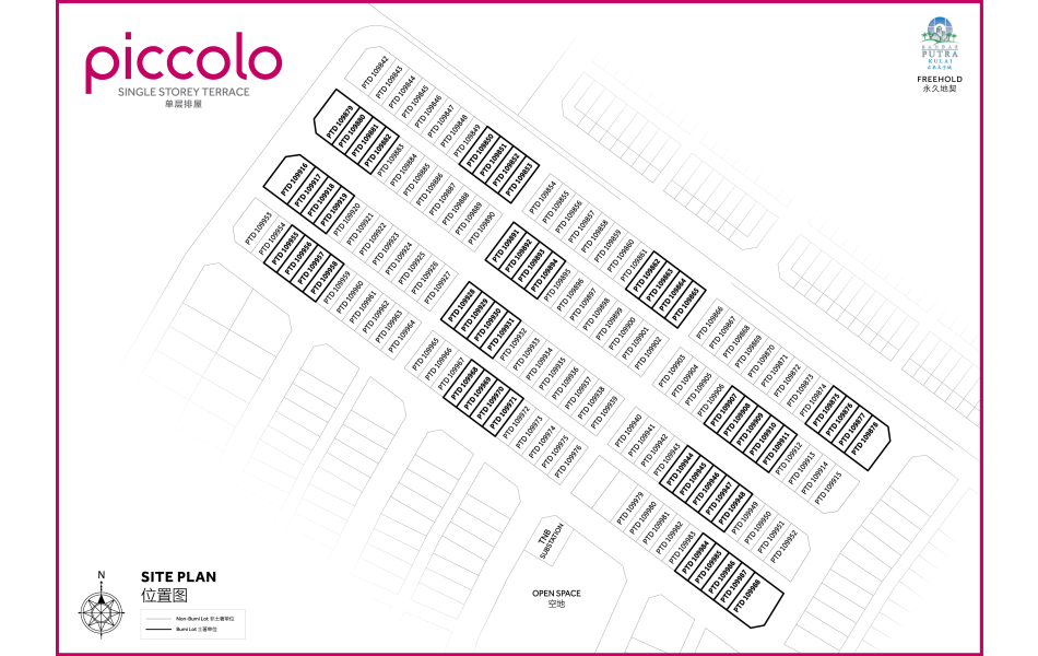 Piccolo, Single Storey Terrace @ Kulai | IOI Properties